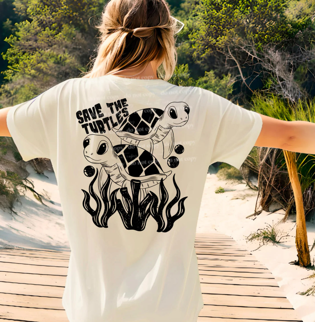 Save the Turtles DTF Transfer – Rockin Transfers