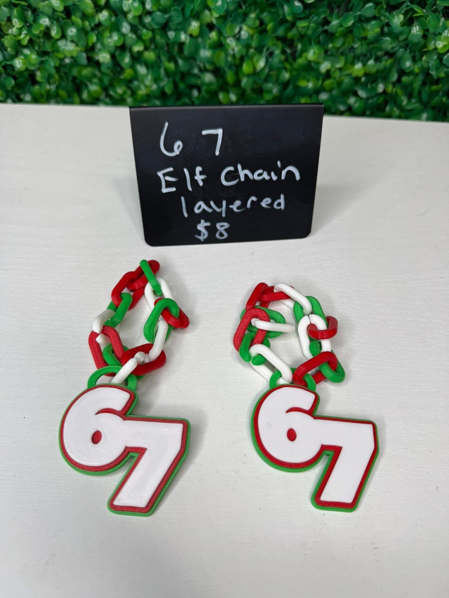 6 7 Elf Chain Layered – Rockin Transfers