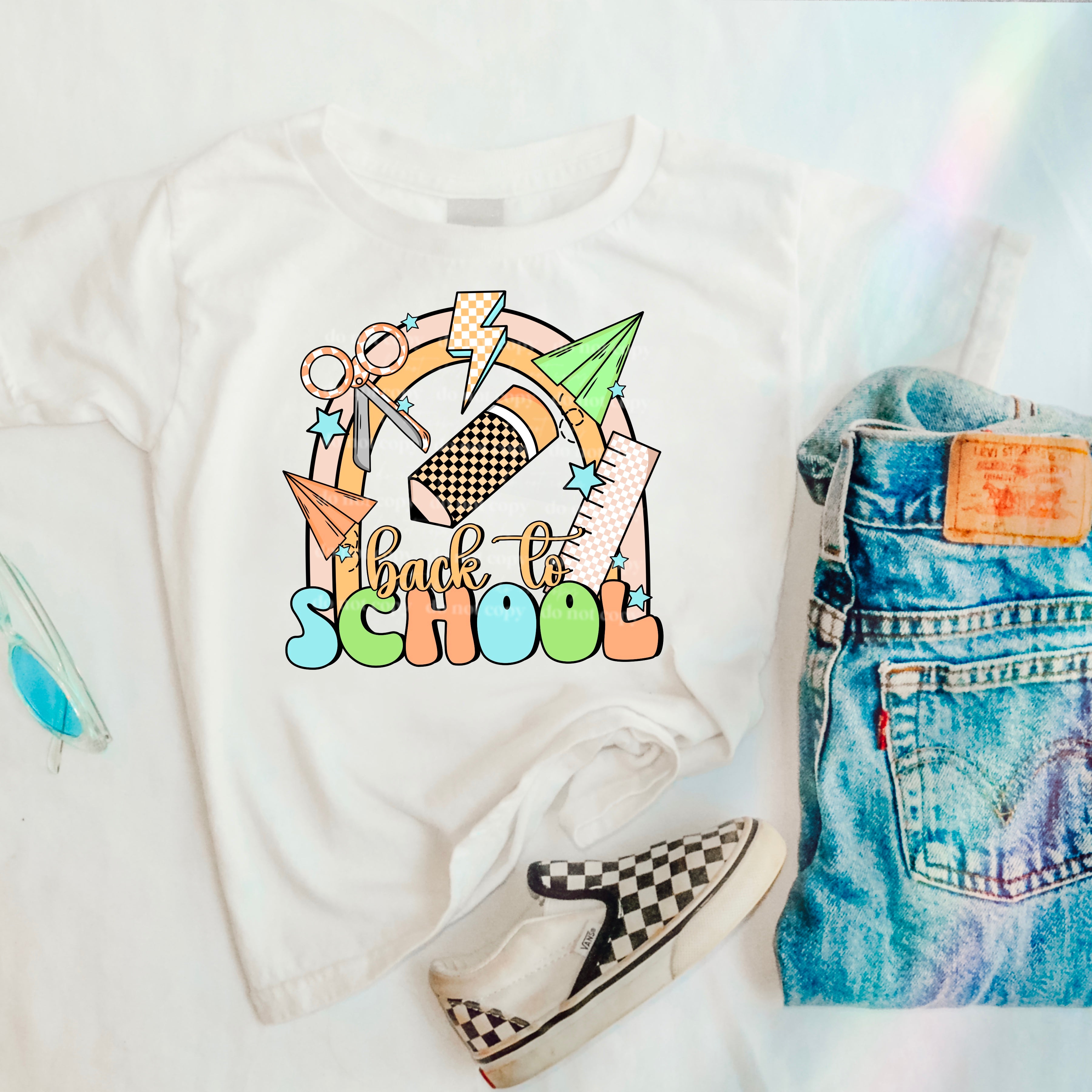 Back to School DTF Transfer – Rockin Transfers